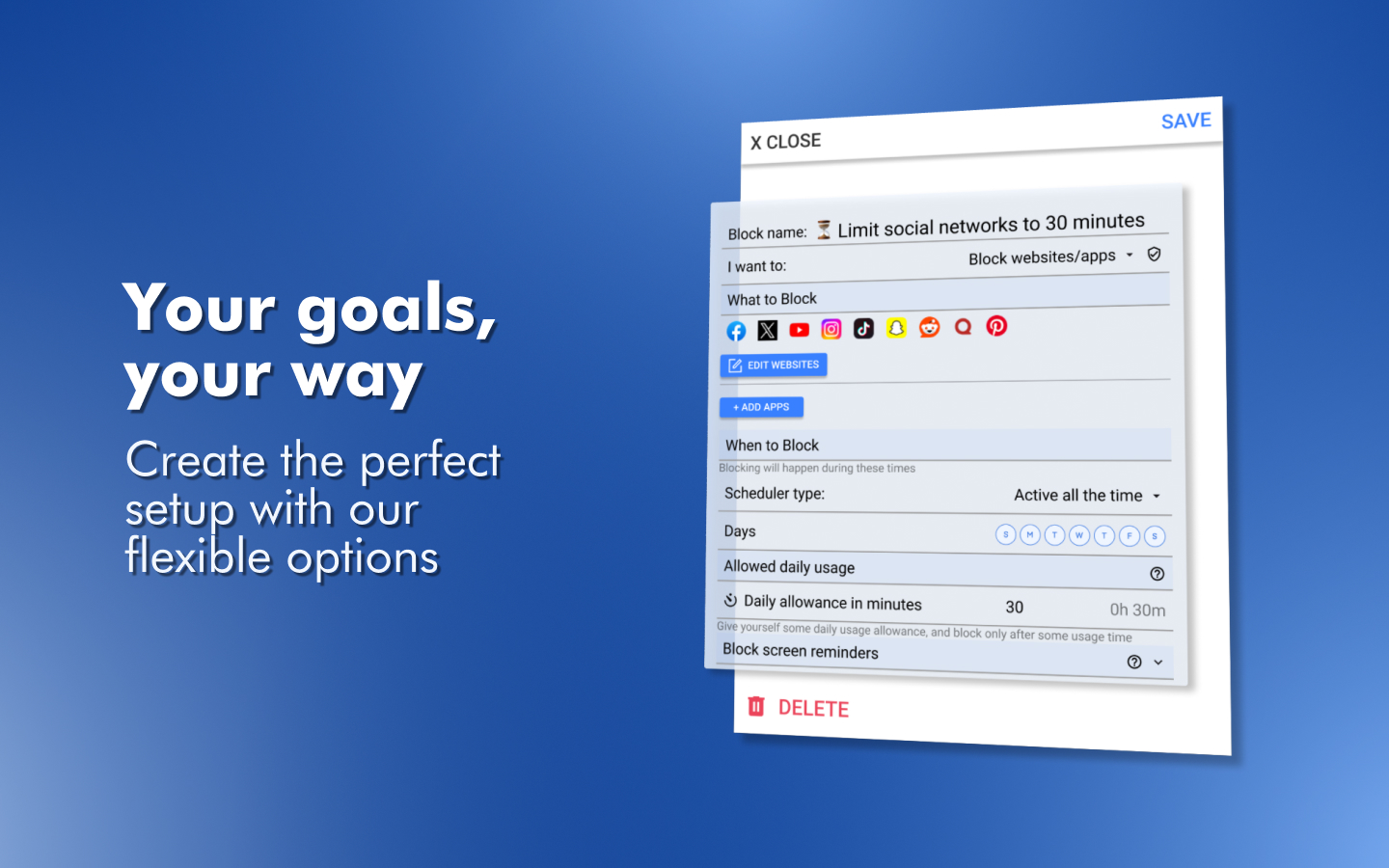 DigitalZen - Website & App Blocker for Focus & Productivity